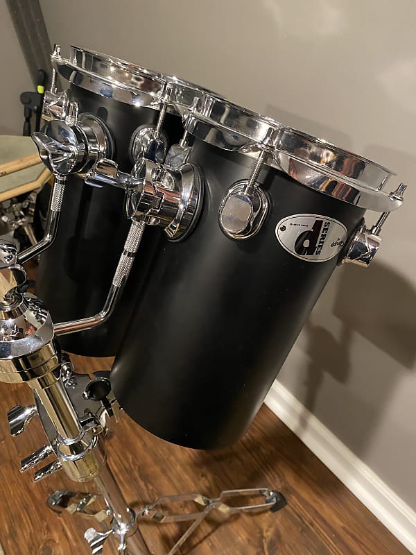 ddrum Deccabon F1012 10”/12” Fiberglass 2pc with stand Set | Reverb