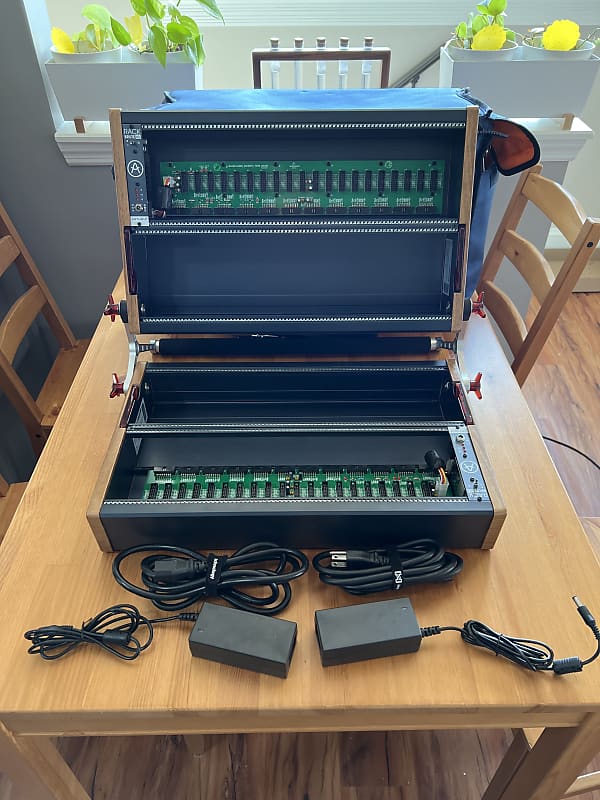2 Arturia RackBrute 6U Eurorack Modular Cases with Travel Bag | Reverb
