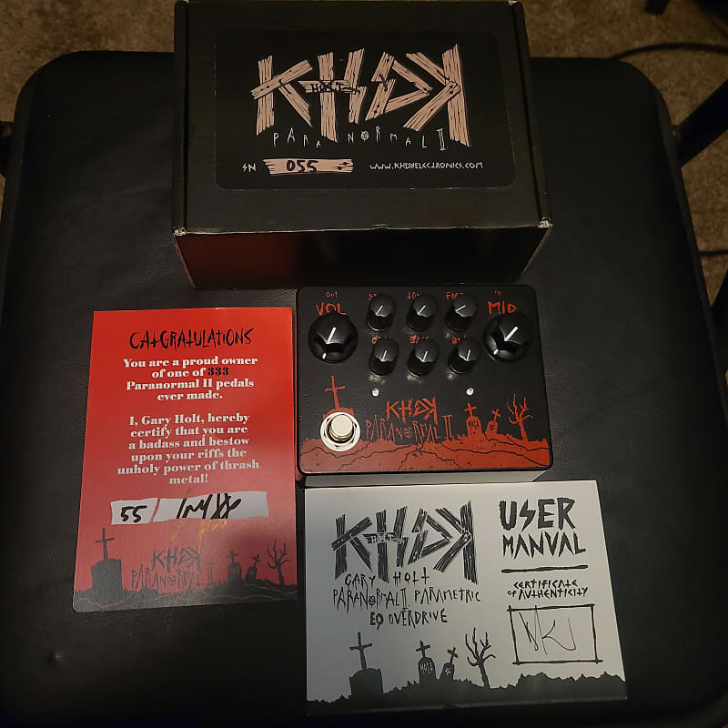 KDHK Paranormal II Gary Holt Signature Parametric Overdrive | Reverb