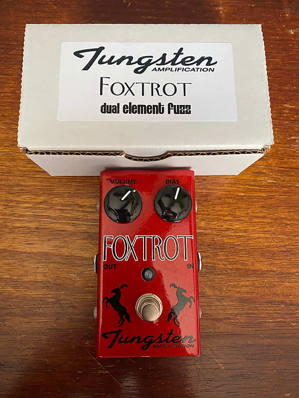 Tungsten Foxtrot Fuzz 2020 Red | Reverb