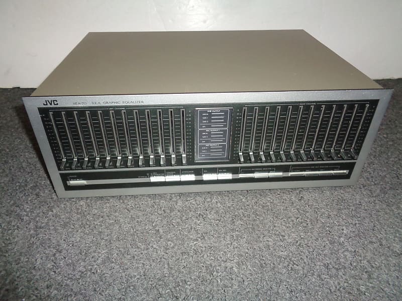 JVC SEA-70 Graphic Equalizer Clean-Tested-Working | Reverb