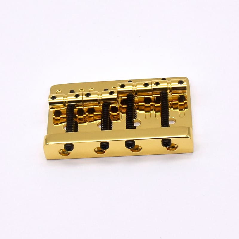 KD By AxLabs Vintage-Style Bass Bridge - 5-Screw, 4-String, | Reverb