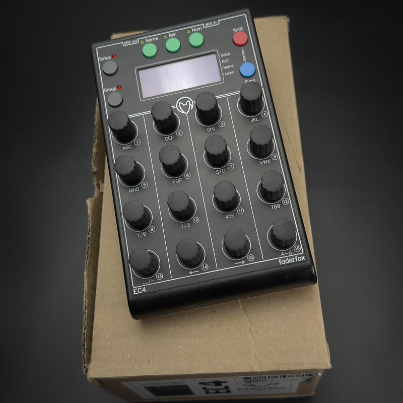 FADERFOX EC4 - Encoder MIDI Controller, PERFECT | Reverb