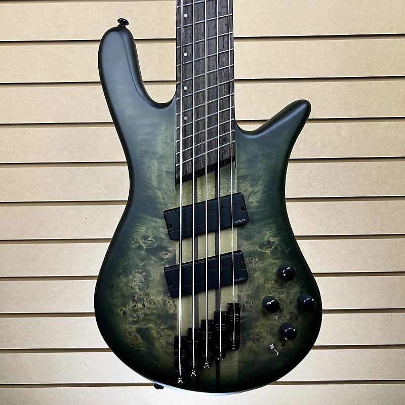 Spector NS Dimension 5 Bass Guitar - Haunted Moss Matte | Reverb