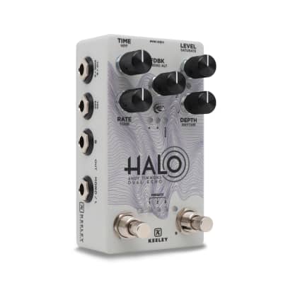 Keeley Halo - White Waves delay Pedal - Limited Edition (Only | Reverb