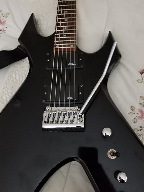 1990s B.C. Rich Platinum series warlock | Reverb