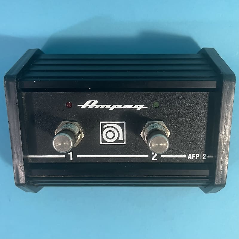 Ampeg AFP2 2 Button Footswitch For SVT2PRO SVPPRO SVT3PRO | Reverb