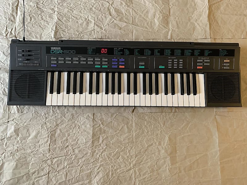 Yamaha DSR-500 80s Japan 49key Keyboard FM synth MIDI Stereo | Reverb