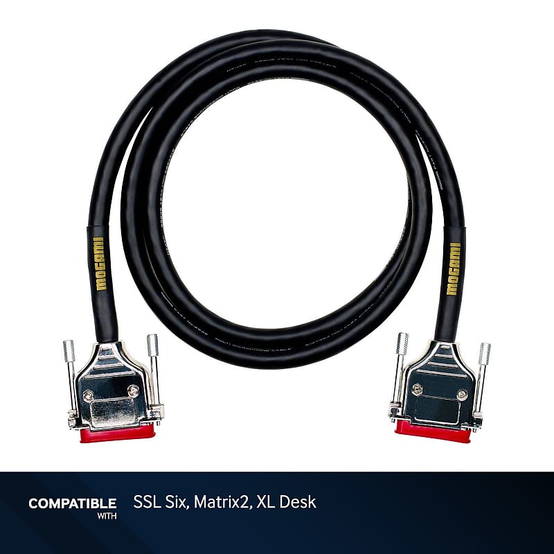 Mogami 5-foot DB-25 to DB-25 Snake for SSL Six, Matrix2, XL | Reverb
