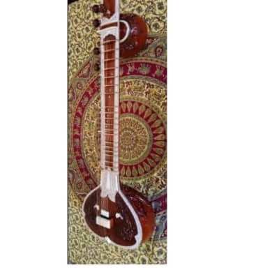 Shreeom Handicraft Sitar Ravi shankar & Nikhil Banerjee Model | Reverb