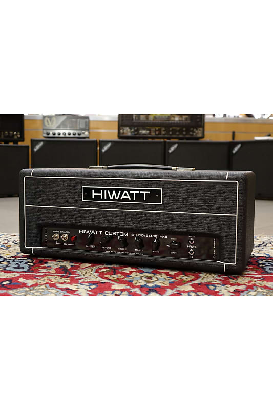 HIWATT CUSTOM Studio/Stage MKII - 20/40w Head - Hand Made in | Reverb