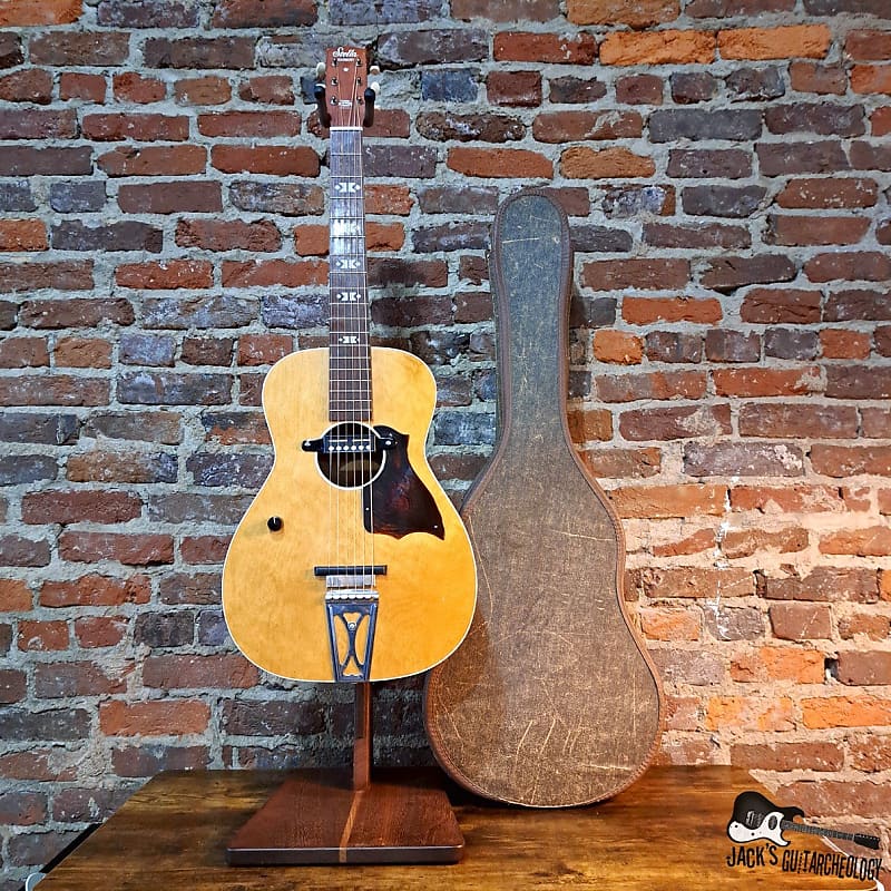 06-13 Lefty Harmony Stella Rubber Bridge Acoustic | Reverb Canada