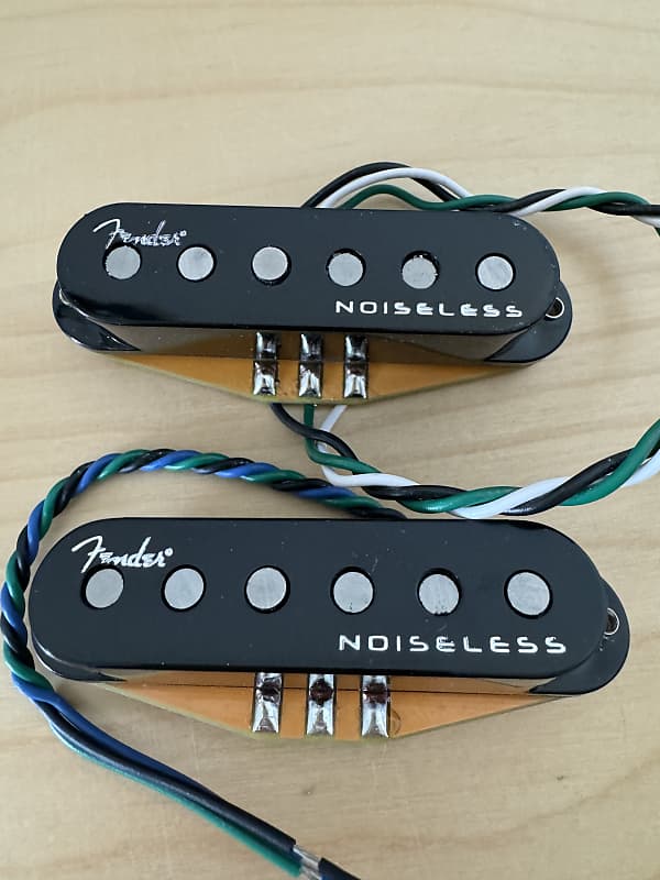Fender N4 Gen 4 Noiseless Pickup Pair (middle and neck) 2023 | Reverb