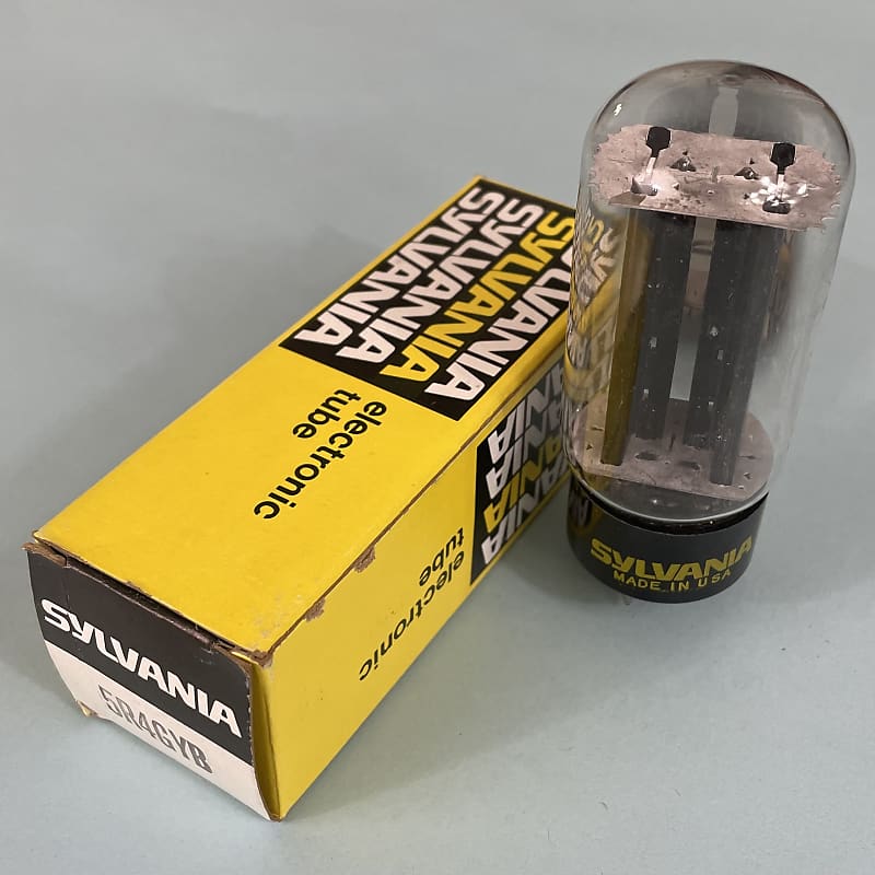 1970s Sylvania 5R4GYB Vintage Rectifier Tube Valve W/ Box! | Reverb