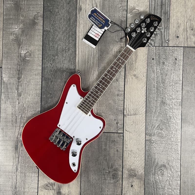 Revelation RJTM-60 Electric Mandolin - Cherry Red | Reverb UK
