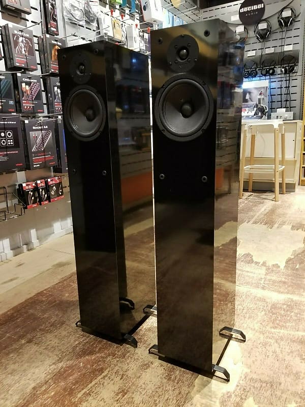 NHT SuperTwo Floor Standing Speakers - W/ Manual Great | Reverb