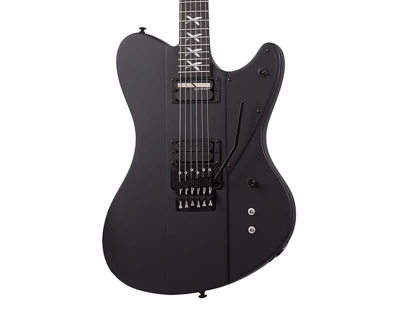 Schecter Riggs Ultra FR-S Electric Guitar - Satin Black | Reverb
