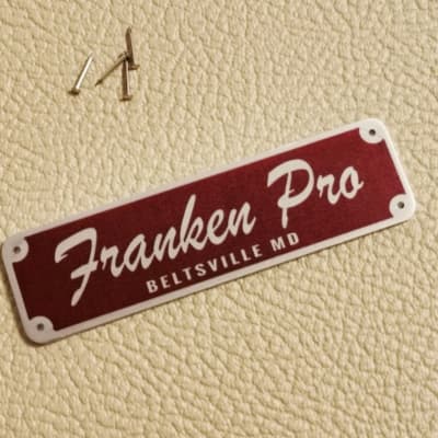 Tweed Deluxe Champ Custom 5e3 Amplifier Badge Plate | Reverb