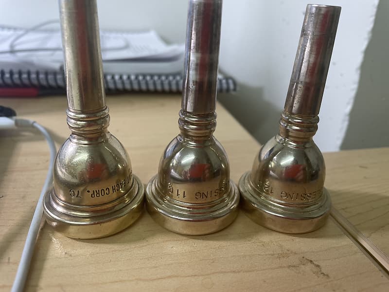 trombone mouthpieces 7c，11c，12c | Reverb