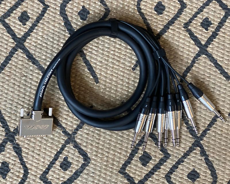 Alva Cableware DB25 to 8 X TRS Loom 2m | Reverb