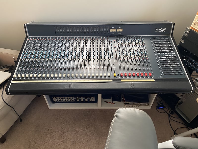 Soundcraft 600 1985 Black | Reverb