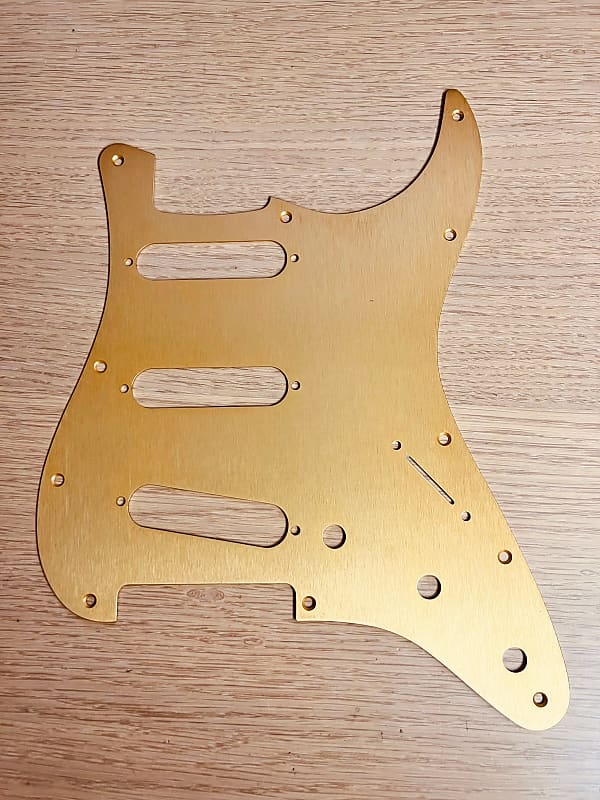 Gold Anodized Scratchplate for Fender Stratocaster (11-hole) | Reverb