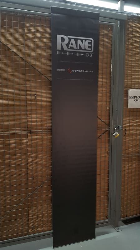 Custom Rane Scratch Live Vinyl Banner | Reverb