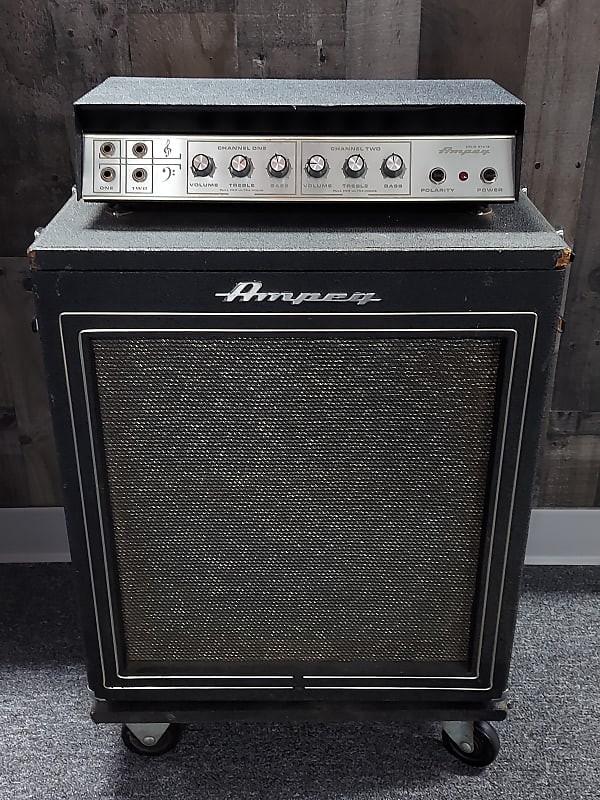 1970 Ampeg BT-15 Portaflex - 50 Watts - 1x15 Bass Combo - | Reverb