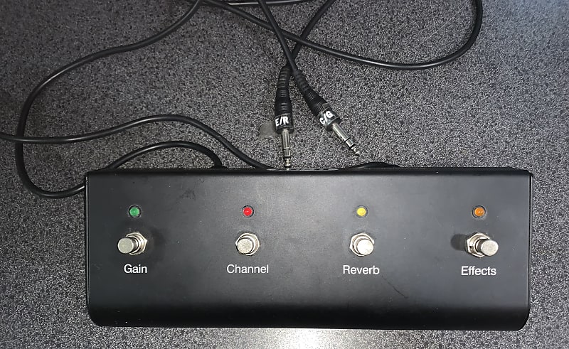 B-52 AT-100 4 button footswitch for guitar amp | Reverb