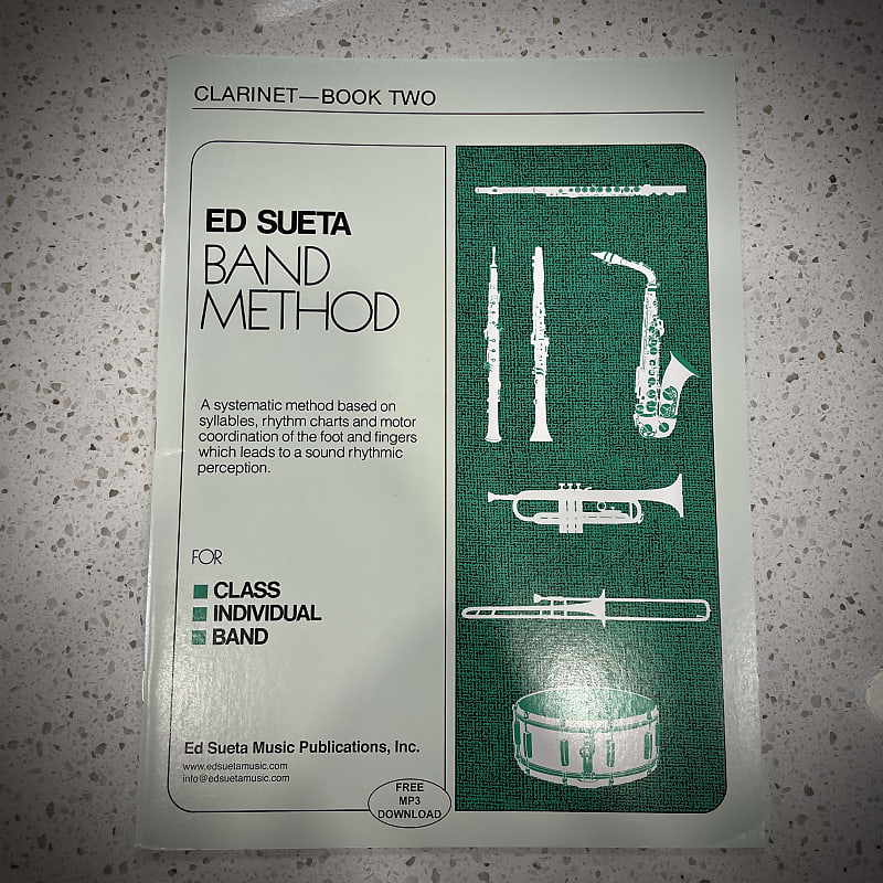 Ed Sueta Clarinet Band Method Book 2 | Reverb
