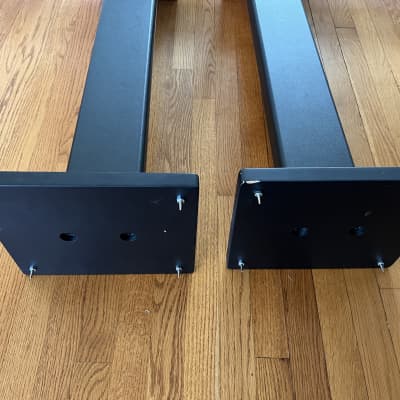 DR Pro SMS1BK Wood Studio Monitor Stand (Pair) 36" Black | Reverb