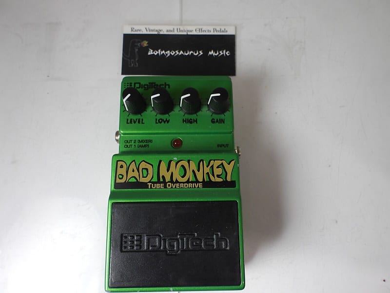 Digitech Bad Monkey Tube Overdrive Effects Pedal Free USA | Reverb