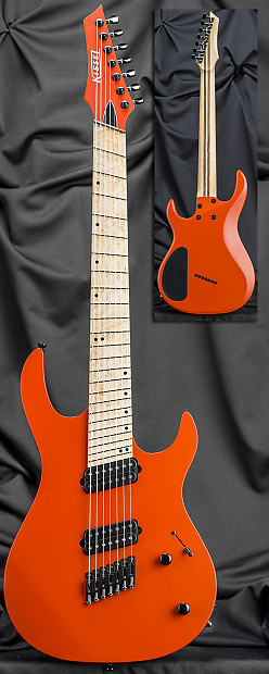 Kiesel Carvin AM7 24 Fret Multiscale Fanned Fret Bolt | Reverb Canada