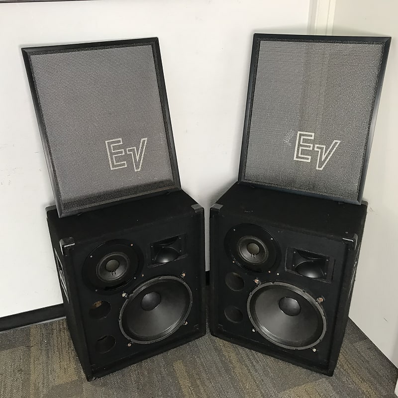 (Pair) Electro-Voice EV PA Speakers S-1503 3-Way System | Reverb