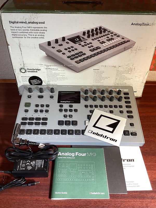 Elektron Analog Four MKII 4-Voice Analog Synthesizer | Reverb