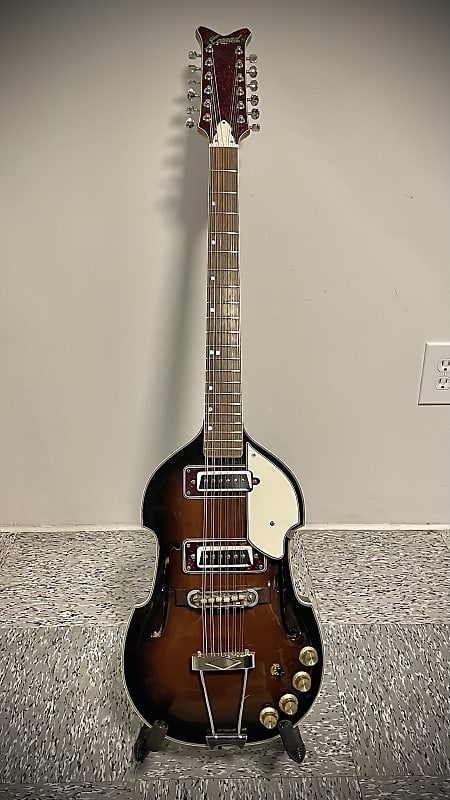 Vintage 60’s 70’s Aria Diamond/ Conrad Electric 12 String | Reverb