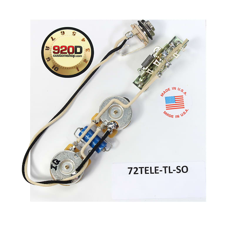 920D Custom 72-TL-SO '72 T Style Wiring Harness | Reverb