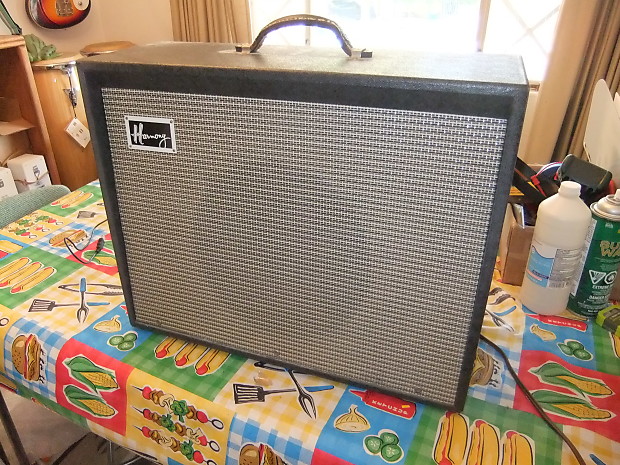 Vintage Harmony H306-A 1960s 2-Channel Amp with Tremolo | Reverb