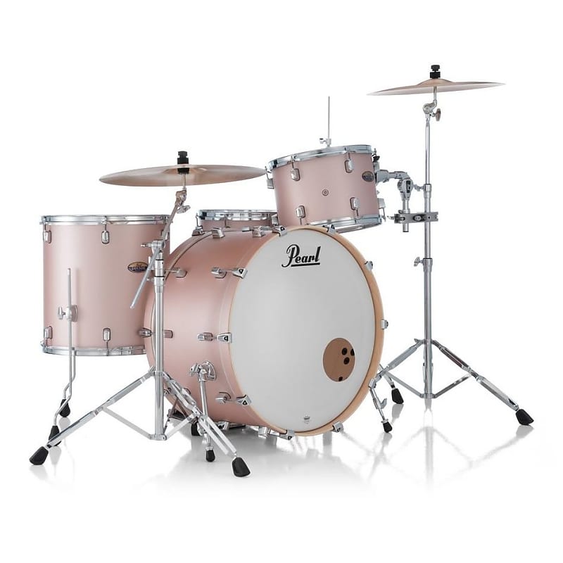 Pearl Decade Maple 3pc Drum Set Rose Mirage | Reverb