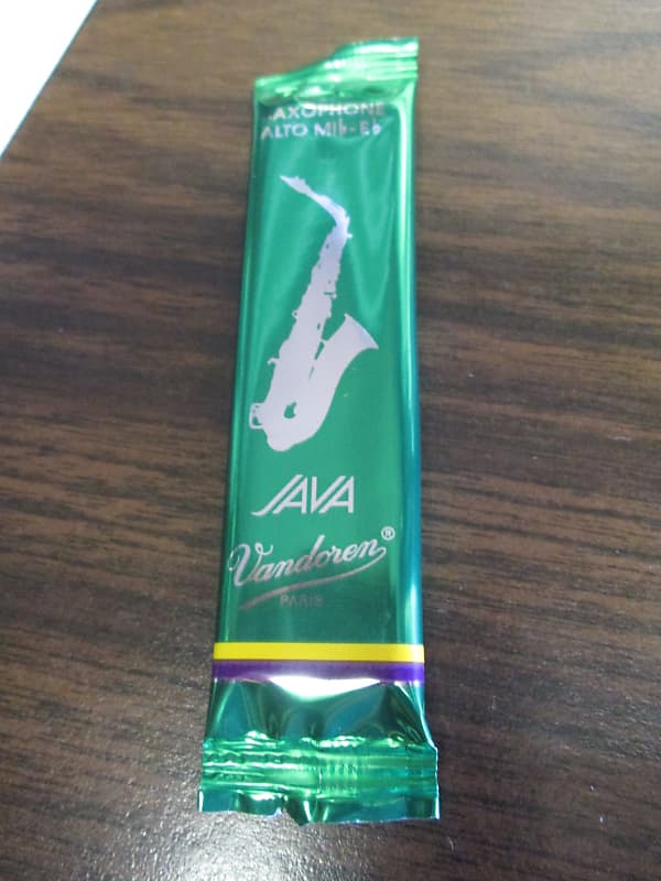 5 Vandoren Alto Sax reeds SR263 x4 & SR2625 x1 Java Saxophone | Reverb