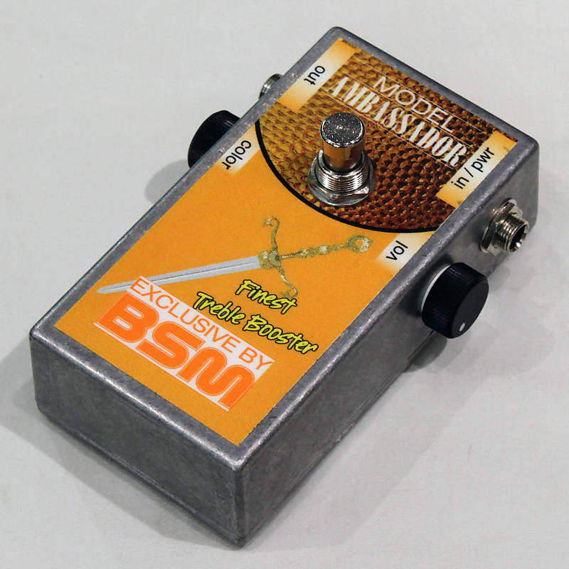 BSM Ambassador Mid-Voiced Treble Booster | Reverb