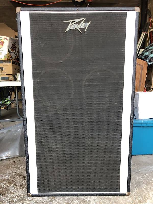 Peavey 8x10 bass cabinet 1970s Black | Reverb