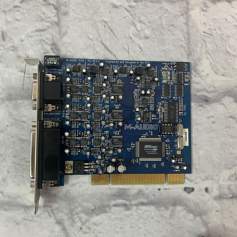 M-Audio Delta 1010LT Audio Interface w/ Cables | Reverb