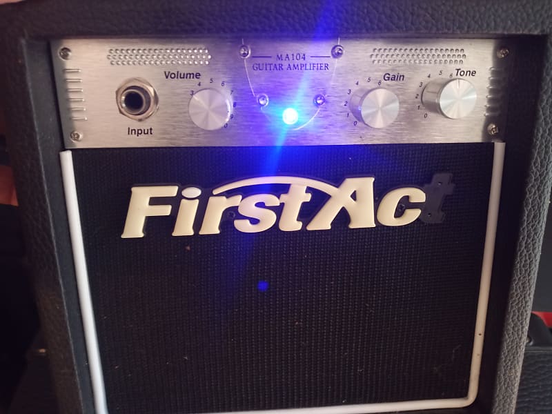 First Act MA 104 Micro Guitar amp no power supply | Reverb