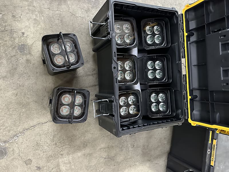 Chauvet Freedom Par Quad-4 RGBA Wireless LED Light 2010s - | Reverb