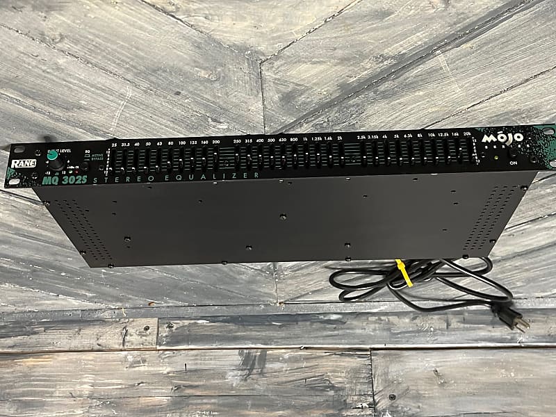 Used Rane Mojo Series MQ302 30-Band Stereo Graphic Rack Mount | Reverb