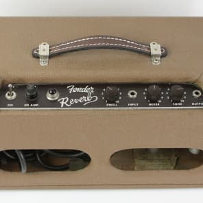 Fender 6G15-A Reverb Unit 1962 Brown Tolex | Reverb