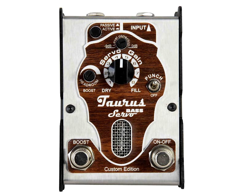 Taurus BASS SERVO. Analog/Tube Bass Guitar Enhancer | Reverb
