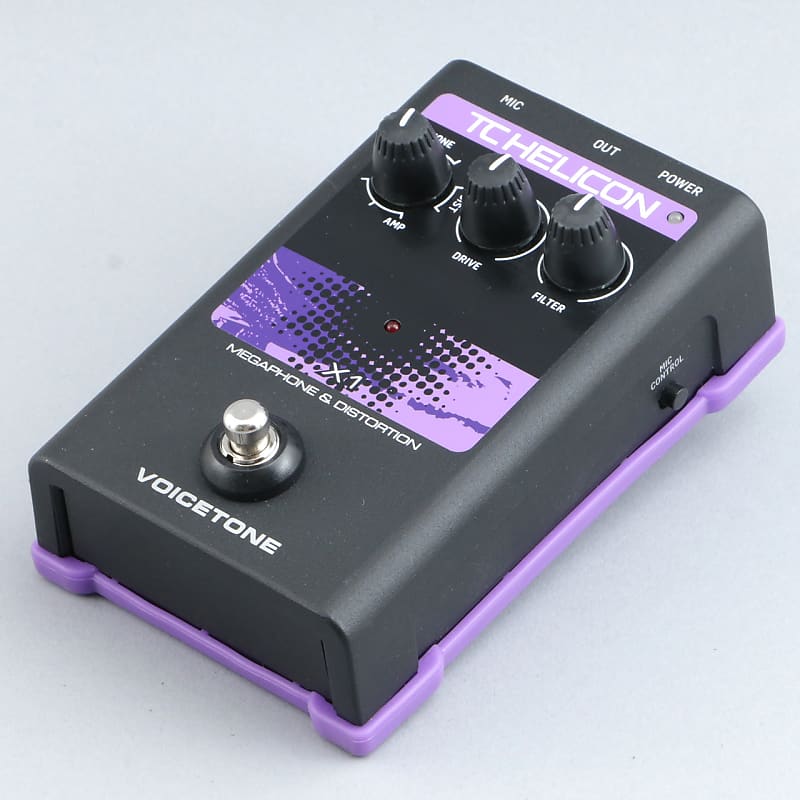 TC Helicon Voicetone X1 Megaphone & Distortion Vocal Effects | Reverb