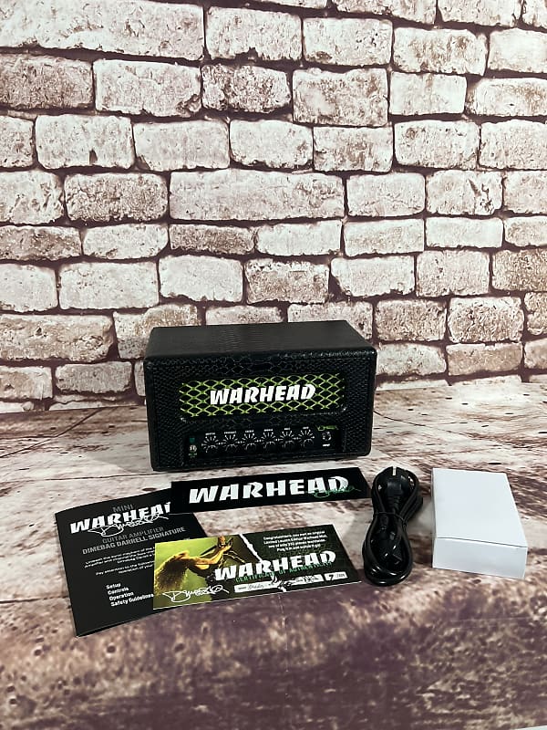 Warhead Amps Warhead Mini 2024 - Black Slime Ltd. 9/333 | Reverb UK
